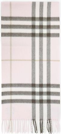 Burberry Femme, Accessoires, Rose, Taille: ONE Size Giant Check Scarf