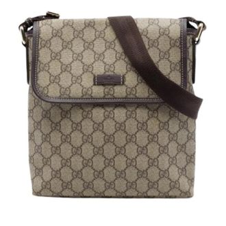 Gucci Pre-owned Vintage Canvas Crossbody Bag - - Pre-owned - Damen - Beige - ONE SIZE
