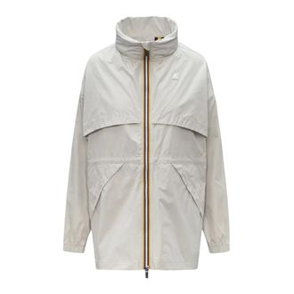K-Way Femme, Vestes, Beige, Taille: 40 FR Aubeline Memory Touch Mid Jacket
