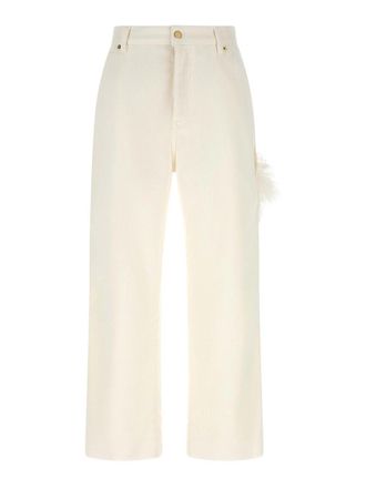 Darkpark Straight Leg Jeans - Wei&szlig;