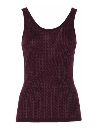 Elisabetta Franchi Top - Bordeaux