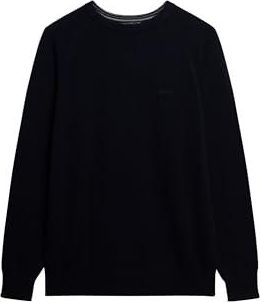 Superdry Pull Hiver Wool Blend h5c Charred Navy Marl L