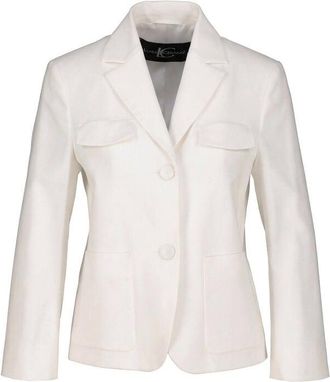 Luisa Cerano Damen Blazer aus Baumwoll-Mix