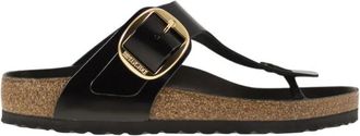Birkenstock Sandalen - Gizeh Big Buckle - Flip-Flops With Buckle - Gr. 36 (EU) - in Schwarz - für Damen