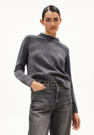 Armedangels Strickpullover AMALIAAS GMT DYE Pullover aus Bio-Baumwolle Relaxed Fit