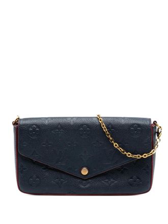 Louis Vuitton sac &agrave; bandouli&egrave;re Pochette Felicie (2017) - Bleu