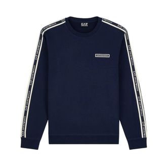 Emporio Armani Logo Series Sweatshirt - - Sweatshirts & Hoodies - Herren - Blau - S