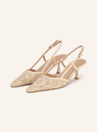 FESTA Festa Slingpumps Palmy Pizzo weiss