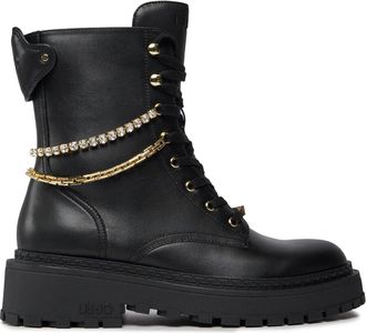 Liu Jo Schn&uuml;rstiefeletten Liu Jo Rumi 11 SF3225 P0102 Schwarz