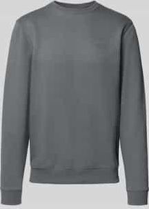 Blend Sweatshirt mit Rundhalsausschnitt und Logo