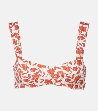 Sir. Haut de bikini bandeau Chloe floral
