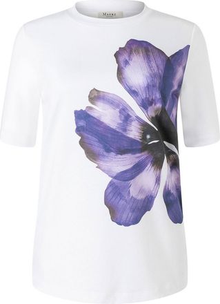 Maerz Rundhals-Shirt MAERZ Muenchen weiss