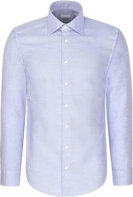 Seidensticker Chemise droite unie en coton