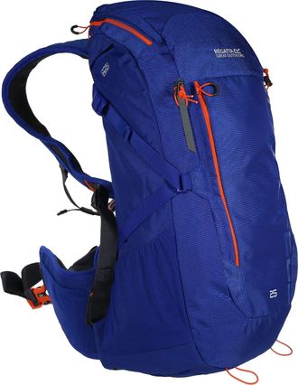 Regatta Unisex Blackfell Iii Reflektierender Strapazierf&auml;higer Reiserucksack, Blau - Orange, One size