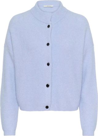 Gestuz Femme, Pulls, Bleu, Taille: 44 FR AlphaGZ Short Cardigan