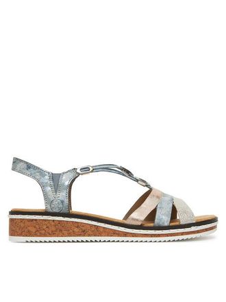 Rieker Sandalen V36G4-40 Blau