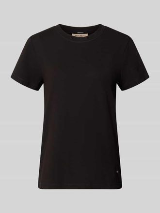 Mos Mosh Regular Fit T-Shirt mit Label-Emblem Modell Dala
