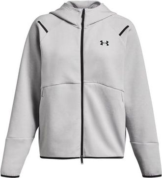 Under Armour 771379842 011 FELPE UNSTOPPABLE FLC FZ, gris, S