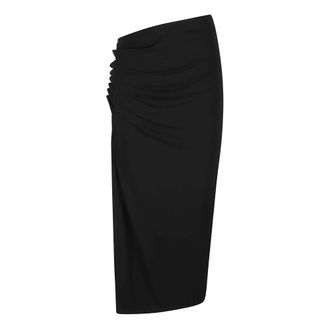 Paco Rabanne Stylischer Minirock - - Skirts - Damen - Schwarzk - XS