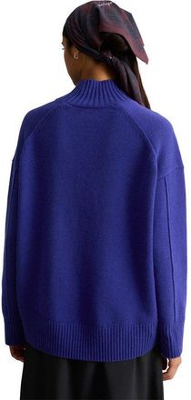 Marc O'Polo Denim Stehkragenpullover oversize aus weichem Wolle-Mix