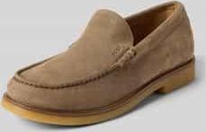 HUGO BOSS Loafer aus echtem Rindsleder Modell Kope_Mocc_sdd