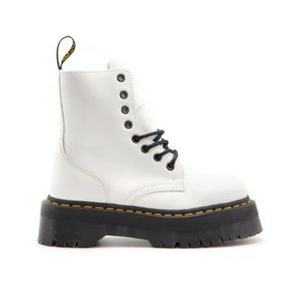 Dr. Martens Jadon Platform Stiefel - - Shoes - Damen - Wei&szlig; - 37 EU