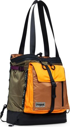 Desigual Rucksack Freizeitrucksack Auraventure Explorer Big Backpack Khaki mehrfarbig