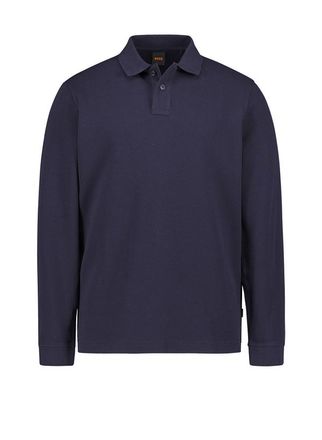 Boss Orange by Hugo Boss BOSS Orange Herren Polo-Shirts blau Baumwolle