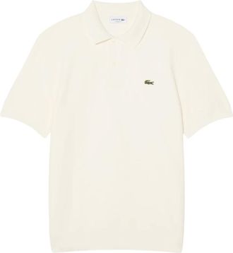 Lacoste Homme, Tops, Blanc, Taille: 3XL Polo en maille bouclette