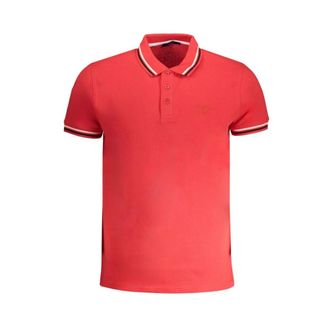 Cavalli Kurz&auml;rmeliges Poloshirt - - Tops - Herren - Rot - 2XL
