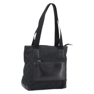 Gucci Sac cabas en toile GG Pre-owned - Femme - Pre-owned - Noir - Taille: ONE Size