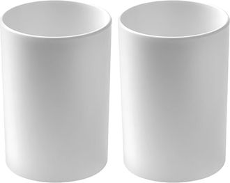 BESPORTBLE NUOBESTY 2 St&uuml;ck Zahnputzbecher aus Langlebigem Bpa freiem PP Multifunktionale Badezimmerbecher mit Glatten Kanten Sicher f&uuml;r Trinken und Z&auml;hneputzen 