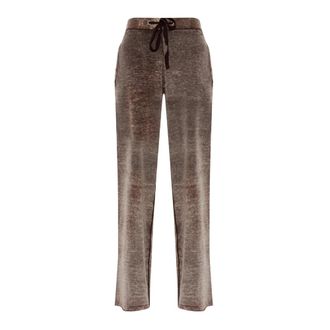 Diesel M-Honorine Wollhose - - Trousers - Damen - Braun - L