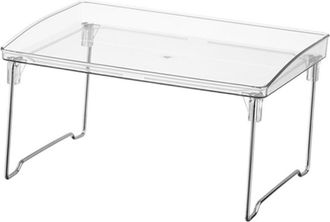 BESPORTBLE Multifunktionales Küchenregal aus Robustem Material Rutschfestes Haushaltsregal für Gewürzflaschen und Kosmetik Platzsparend für Bad und Küche