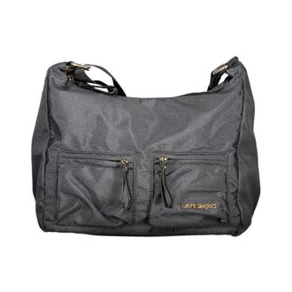 Laura Biagiotti Femme, Sacs, Noir, Taille: ONE Size Sac &agrave; main en polyester avec design structur&eacute; et bandouli&egrave;re ajustable