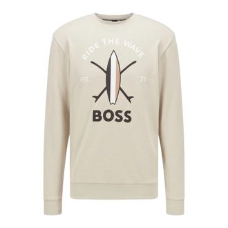 HUGO BOSS Ride The Wave Sweatshirt f&uuml;r Herren (Beige)