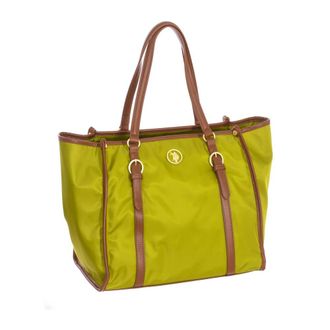 U.S.Polo Association U.s. Polo Assn., Femme, Sacs, Vert, Taille: ONE Size Sac Shopper en Nylon avec Fermeture à Glissière