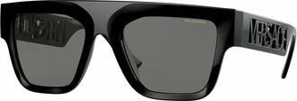 Versace Sonnenbrille ROCK ICONS VE 4430U Black/Dark Grey 53/20/140 Herren