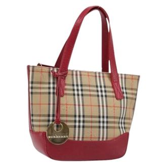 Burberry Sac cabas en toile Pre-owned - Femme - Pre-owned - Multicolore - Taille: ONE Size
