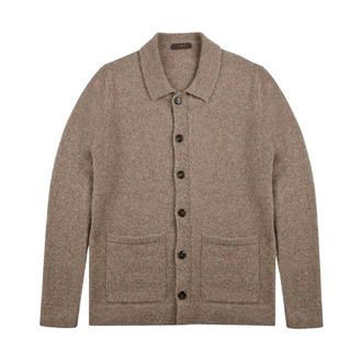 Slowear Slowear, Herren, Strickwaren, Beige, MGr&ouml;&szlig;e