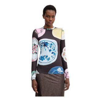Stine Goya Longsleeve - - Tops - Damen - Mehrfarbig - XS/S