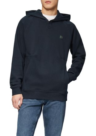 s.Oliver Hoodie mit Waffelstruktur und Logo-Detail