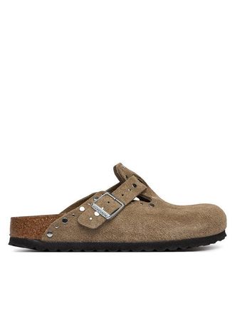 Birkenstock Pantoletten Boston Rivet 1030418 Beige