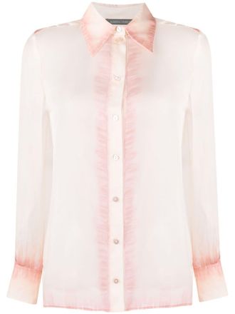 Alberta Ferretti Hemd aus Seide - Rosa
