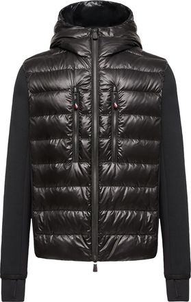 Moncler Moncler Cardigan Zipp&eacute; Matelass&eacute;, Homme, Noir, Taille: 3xl