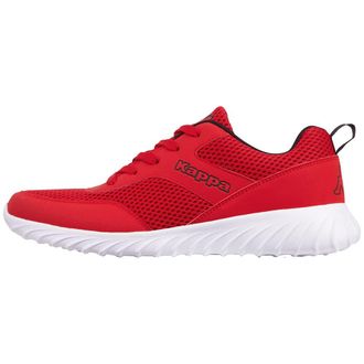 Kappa Unisex joggle Sneaker, Red Black, 45 EU