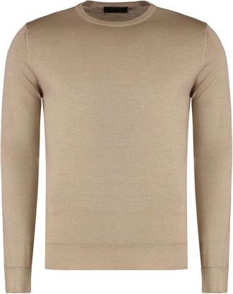 Moorer Homme, Pulls, Beige, Taille: M Tricots