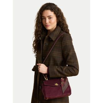 Lauren Ralph Lauren Handtasche LAUREN RALPH LAUREN 431P18421002 Dunkelrot