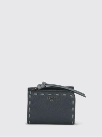 Fendi Portefeuille FENDI Femme couleur Bleu Azur