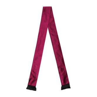 Dolce & Gabbana Seiden-Fransen-Halstuch Foulard - - Accessories - Herren - Rot - ONE SIZE